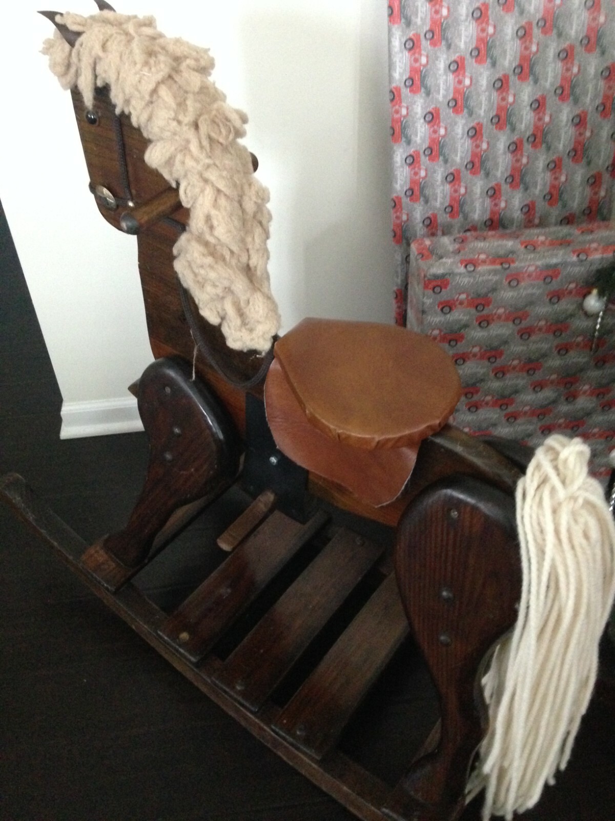 Custom Wooden Rocking Horse Solid Wood Childs Rocking Horse! Very, Very ...