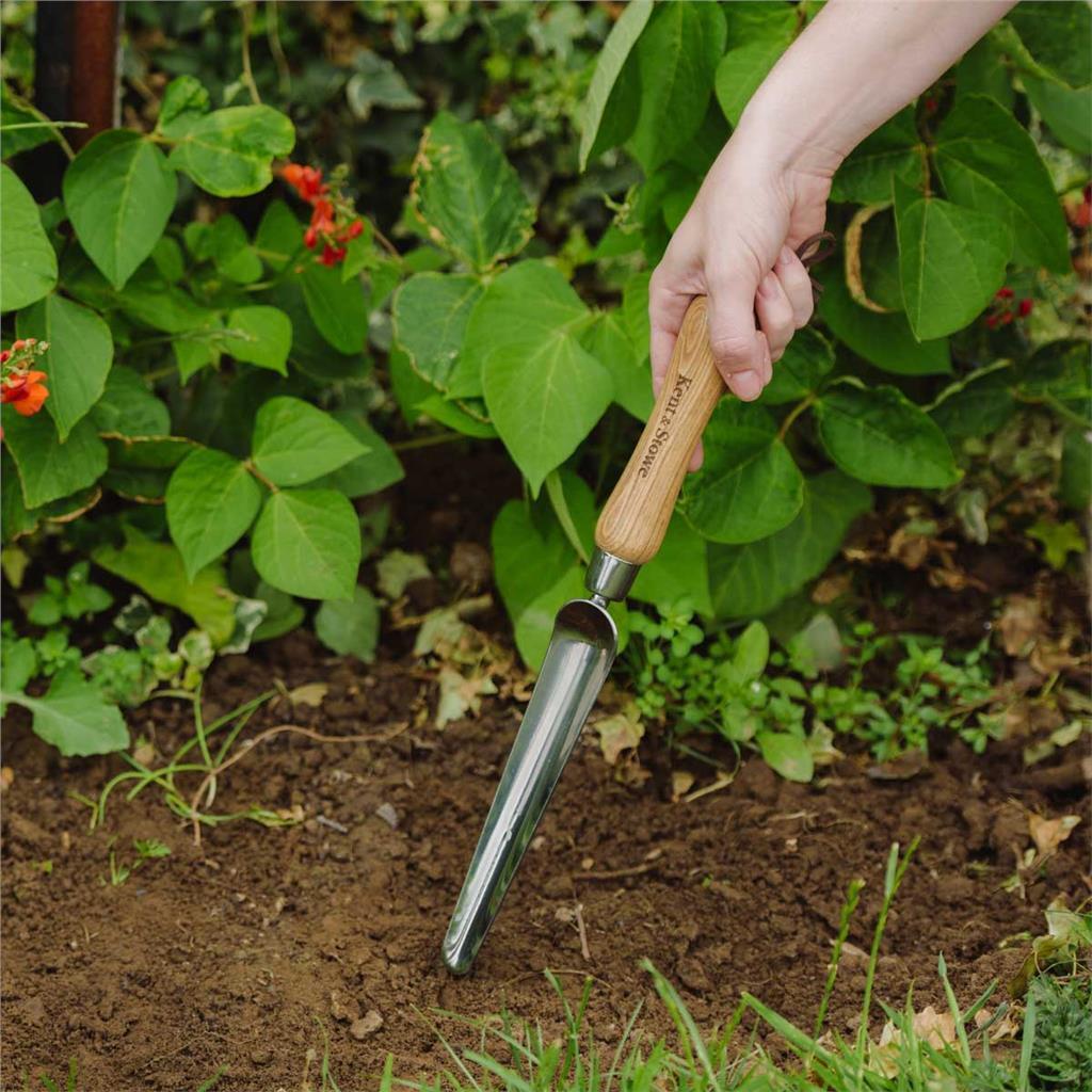 Kent & Stowe Stainless Steel Trowel Fork Bulb Planter Dibber Garden ...