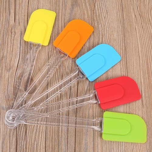 Kitchen Silicone Cream Butter Cake Spatula Mixing Batter Scraper Baking ...