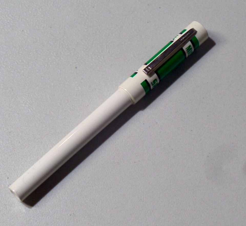 Michigan State Spartans College Green & White Ink Pen MSU Sparty Logo ...