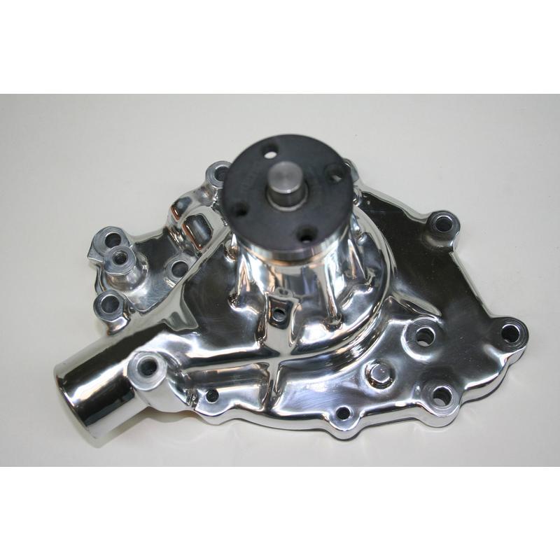 PRW Water Pump 1428910; Quotient PQx Polished Aluminum Mechanical for ...