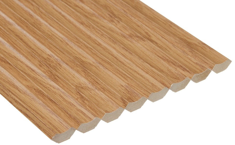 Laminate Scotia Floor Beading, MDF Edging Strips, 10 x 2400mm Lengths ...