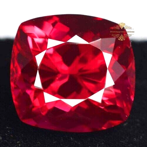 Certified Natural Burmese Red Ruby 36.30 Ct Flawless Cushion Cut Loose ...