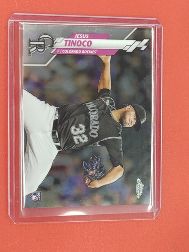 K29 2020 Topps Chrome Update Base #U-31 Jesus Tinoco Colorado Rockies ...