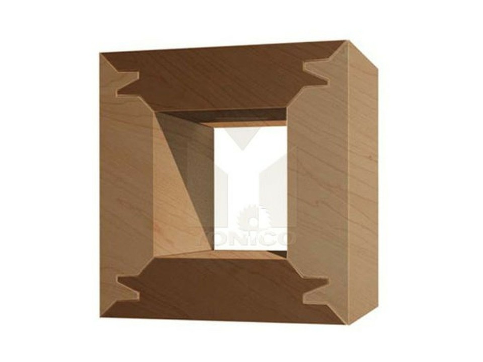 Yonico 15127 Medium Lock Miter Router Bit 45-Degree 3/4Inch Stock 1 ...