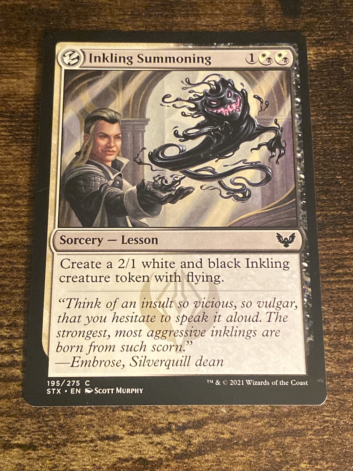 Inkling Summoning 195 Strixhaven School of Mages MTG Magic The ...