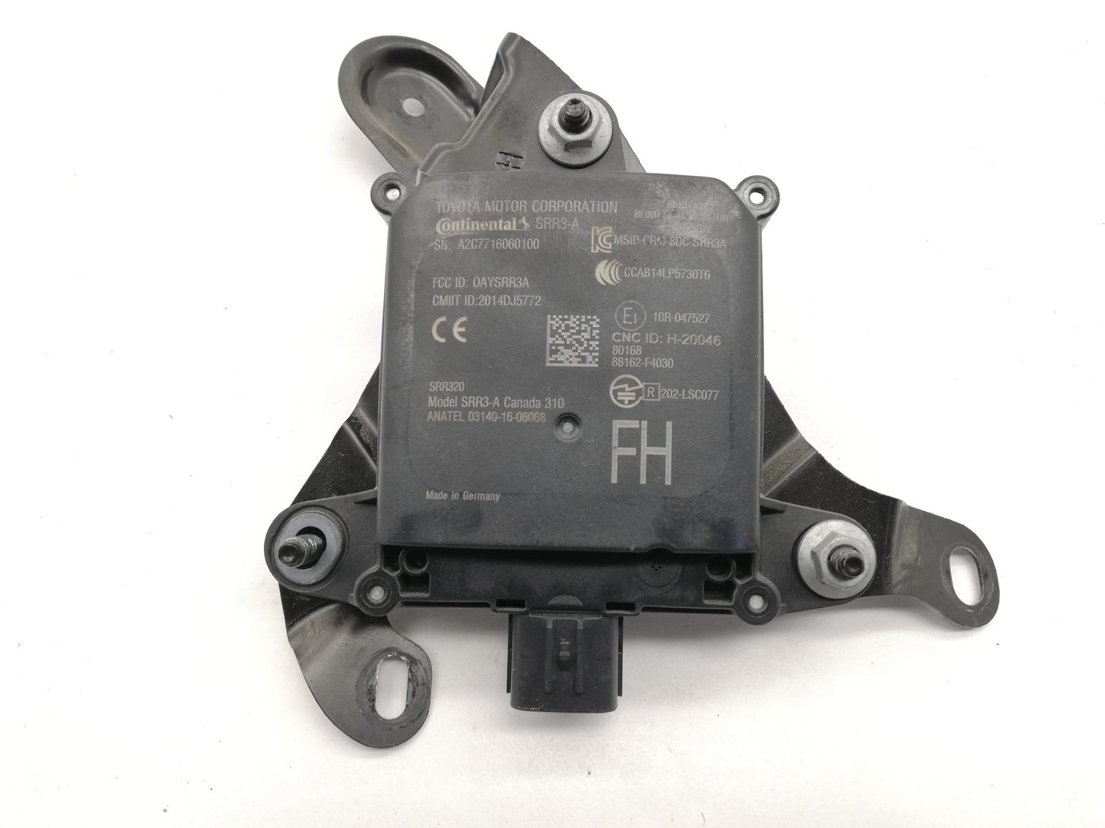 TOYOTA C-HR X1 1.8 Hybrid ZYX10 Blind Spot Control Module 88162-F4030 1 ...