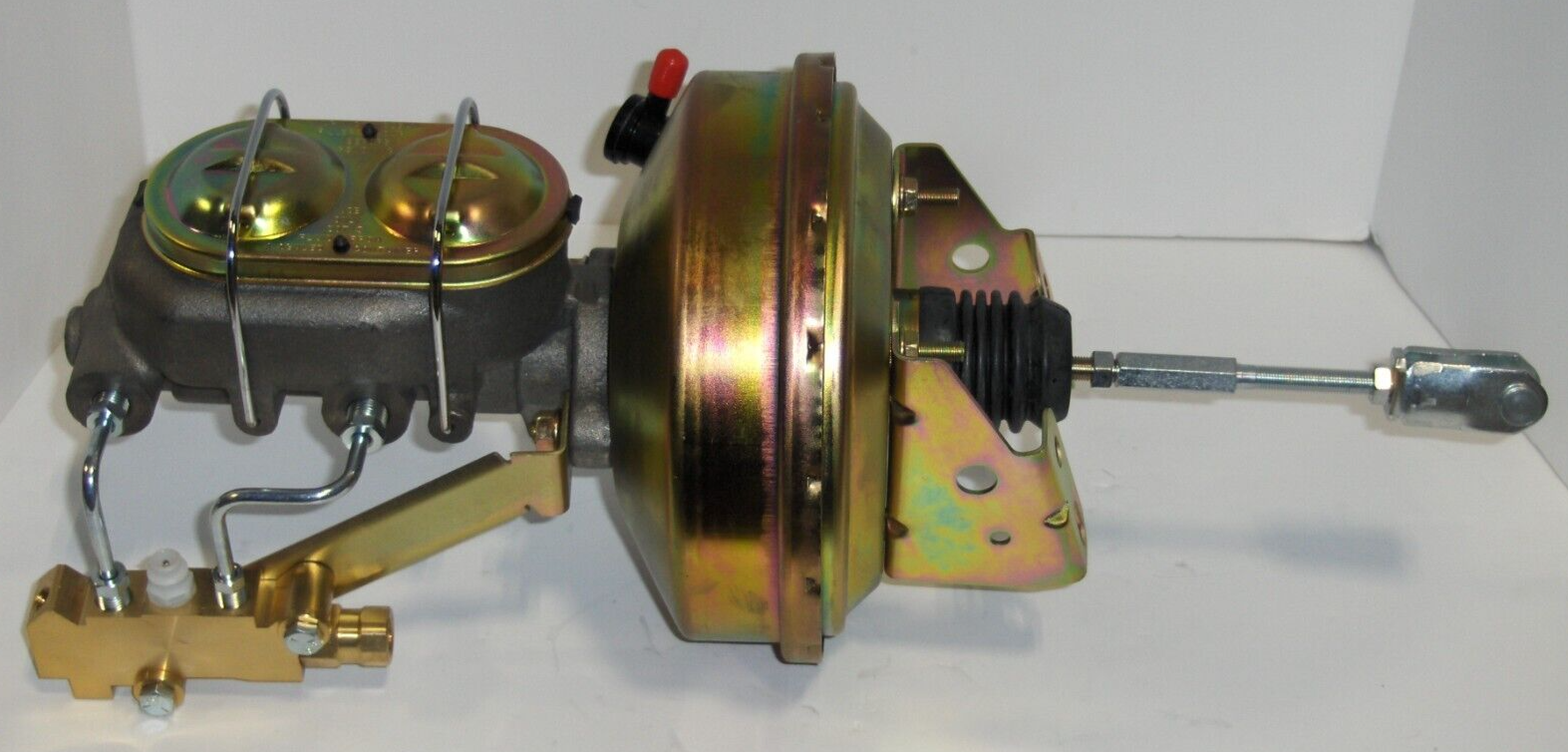 9" Power Brake Booster Master Cylinder Disc Disc Valve Kit for GM Chevy ...