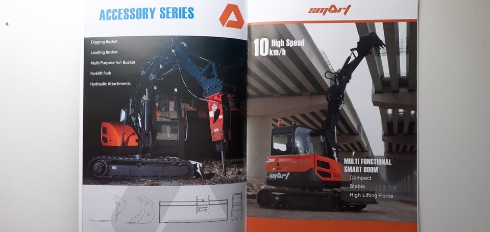 Smart Construction: Baumaschinen - Programm (Prospekt-Heft); 2022 | eBay.de