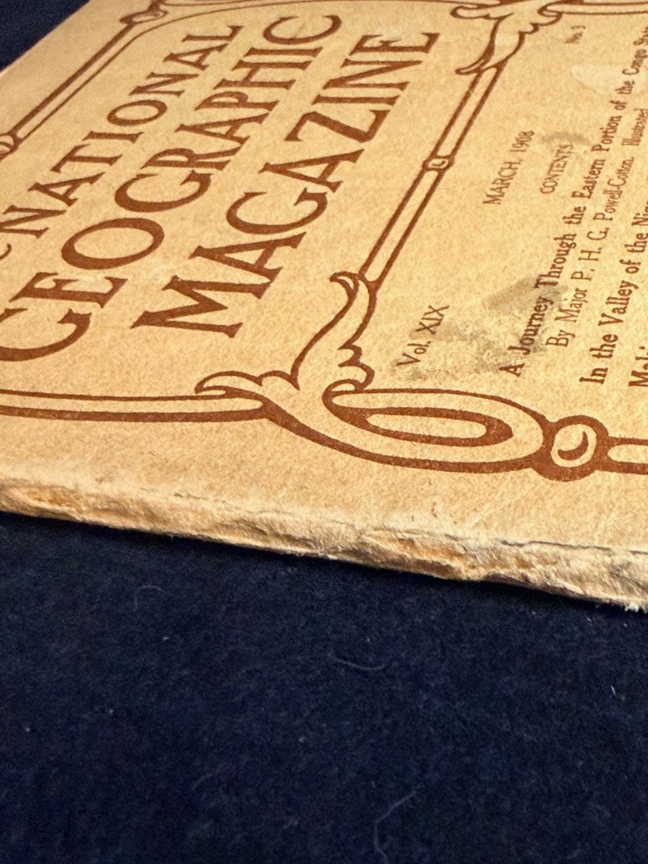 Antique National Geographic magazine 1908 March Madura Temples | eBay