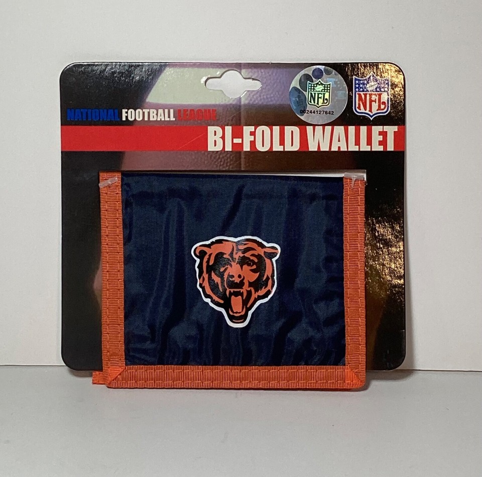 NFL Chicago Bears Nylon Bi-fold Wallet Vintage New | eBay