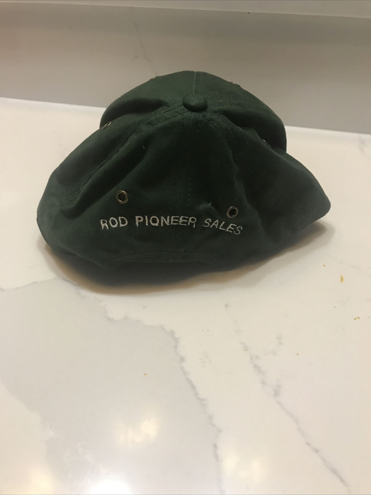 PIONEER SEED LOGO FARMER HAT CAP DARK GREEN STRUCTURED BASEBALL | eBay