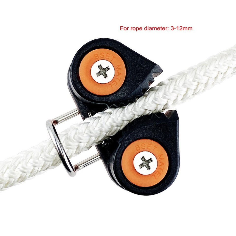 Pulley Rope Clamp Marine Boat Rope Gripper Nylon Pilates Yoga Cam Rope ...