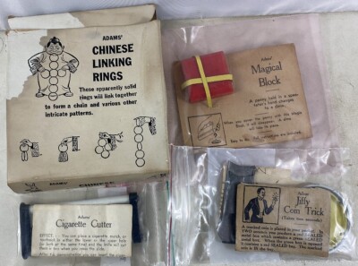 Lot of Vintage 1930's-50's Adams Magic Tricks | eBay
