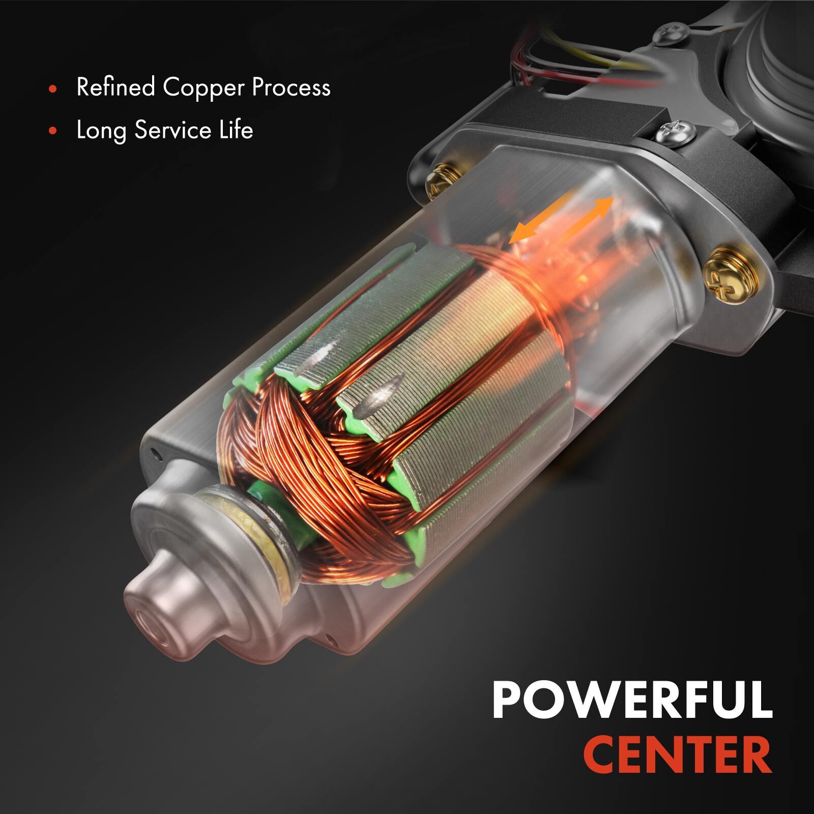 2x Window Lift Motor w/Anti-pinch for Ford F-150 11-14 Pickup Front ...