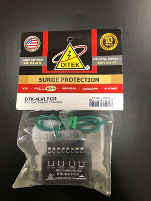 DTK-4LVLPCR - Card Reader Surge Protector | eBay