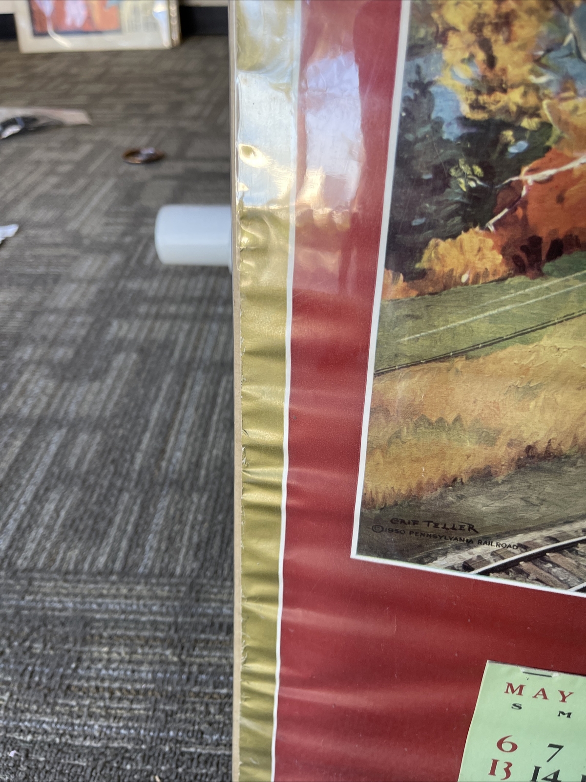 1951 Pennsylvania Railroad (PRR) Large Format Calendar Rare | eBay