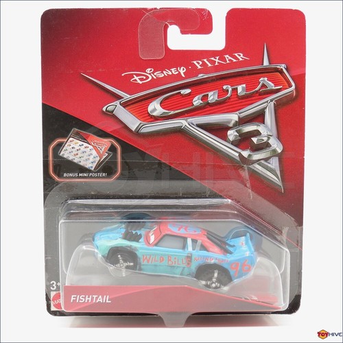 Disney Pixar Cars 3 - Fishtail #96 Thunder Hollow Demo Derby by Mattel ...