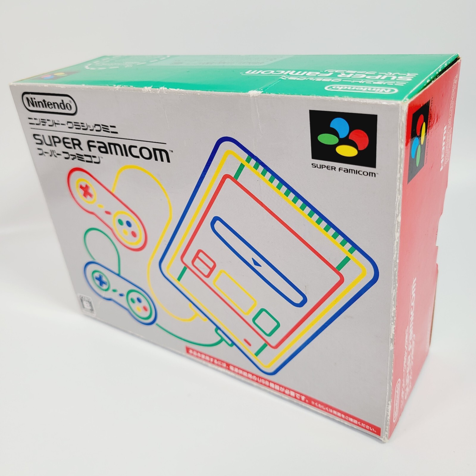 Nintendo Classic Mini Super Famicom Gray Console SNES SFC Tested Box ...