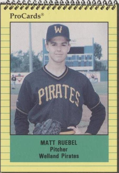 1991 ProCards Minor League - Matt Ruebel #3572 (RC) for sale online | eBay