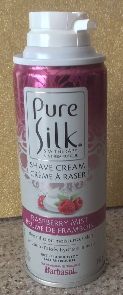 Pure Silk Raspberry Mist Moisturizing Shave Cream, 5 oz. Cans | eBay