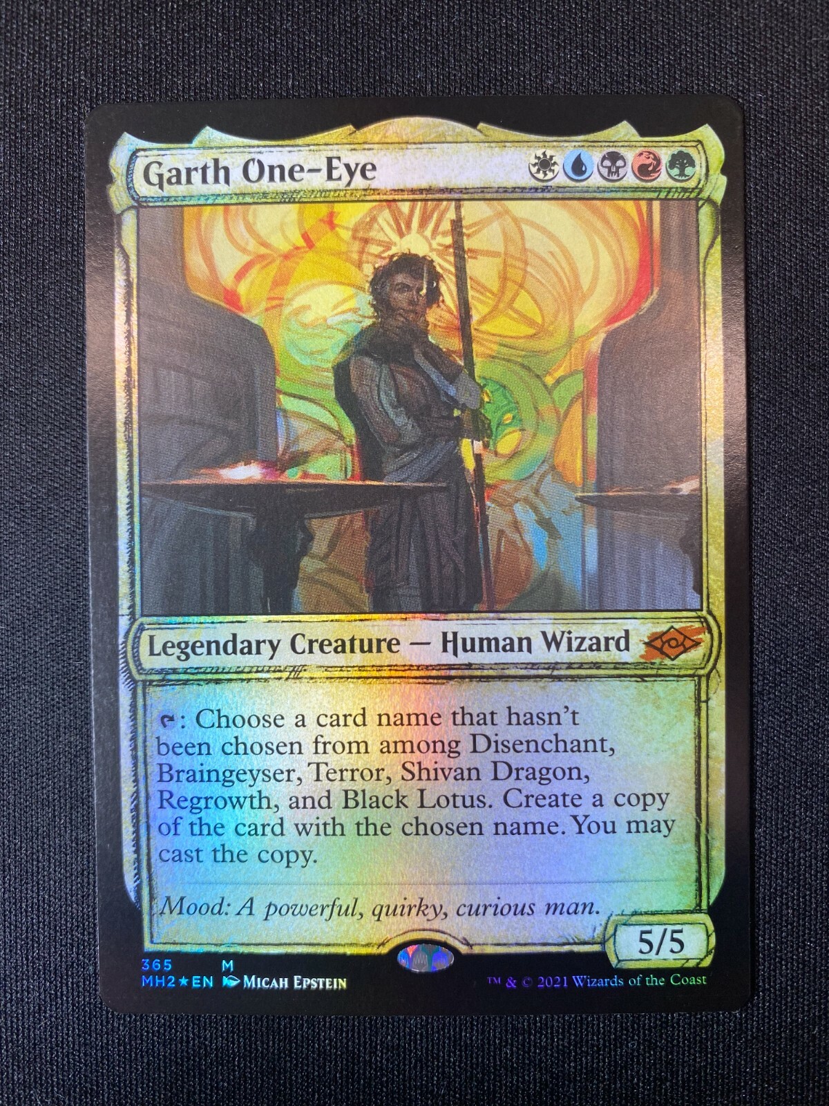 Garth One-Eye (SHOWCASE FOIL) - Modern Horizons 2 MTG | eBay UK