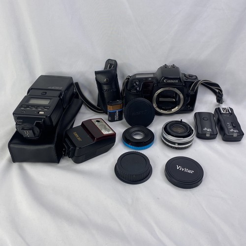 CANON EOS 10s Camera Body Lens Flashes Flash Triggers Lens Battery ...