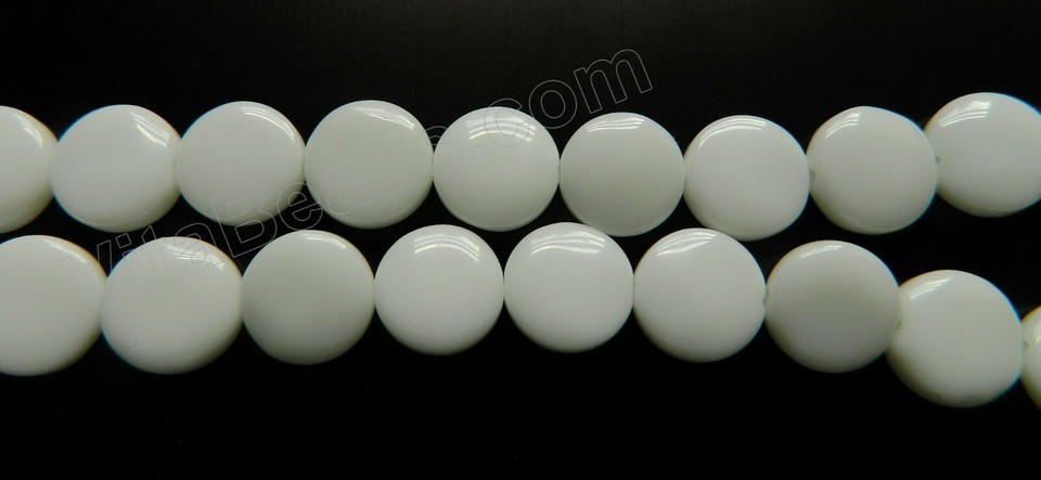 Semi Precious Stone, Gemstone 8mm, 10mm, 12mm, 14mm Puff Coin Beads | eBay