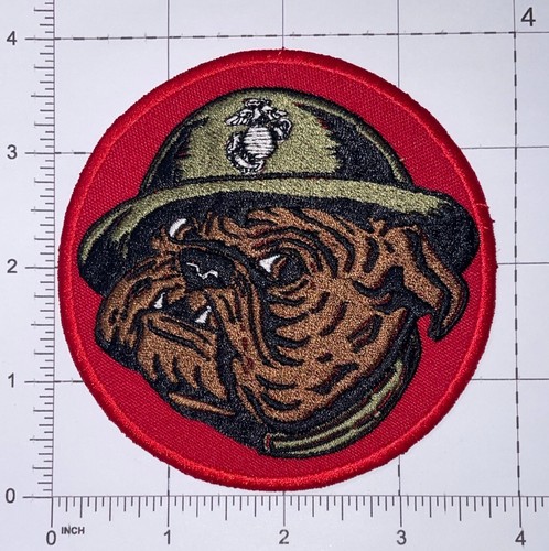 USMC Devil Dog Patch Hook & Iron-On Repro New A1231 | eBay