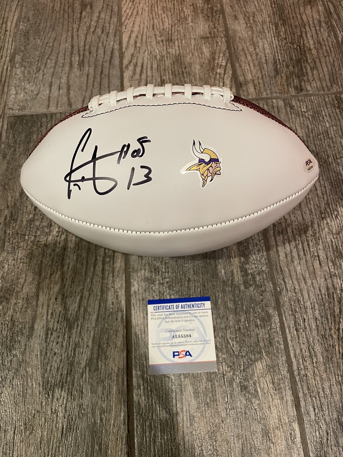 Cris Carter Autographed Memorabilia | Signed Photo, Jersey ...