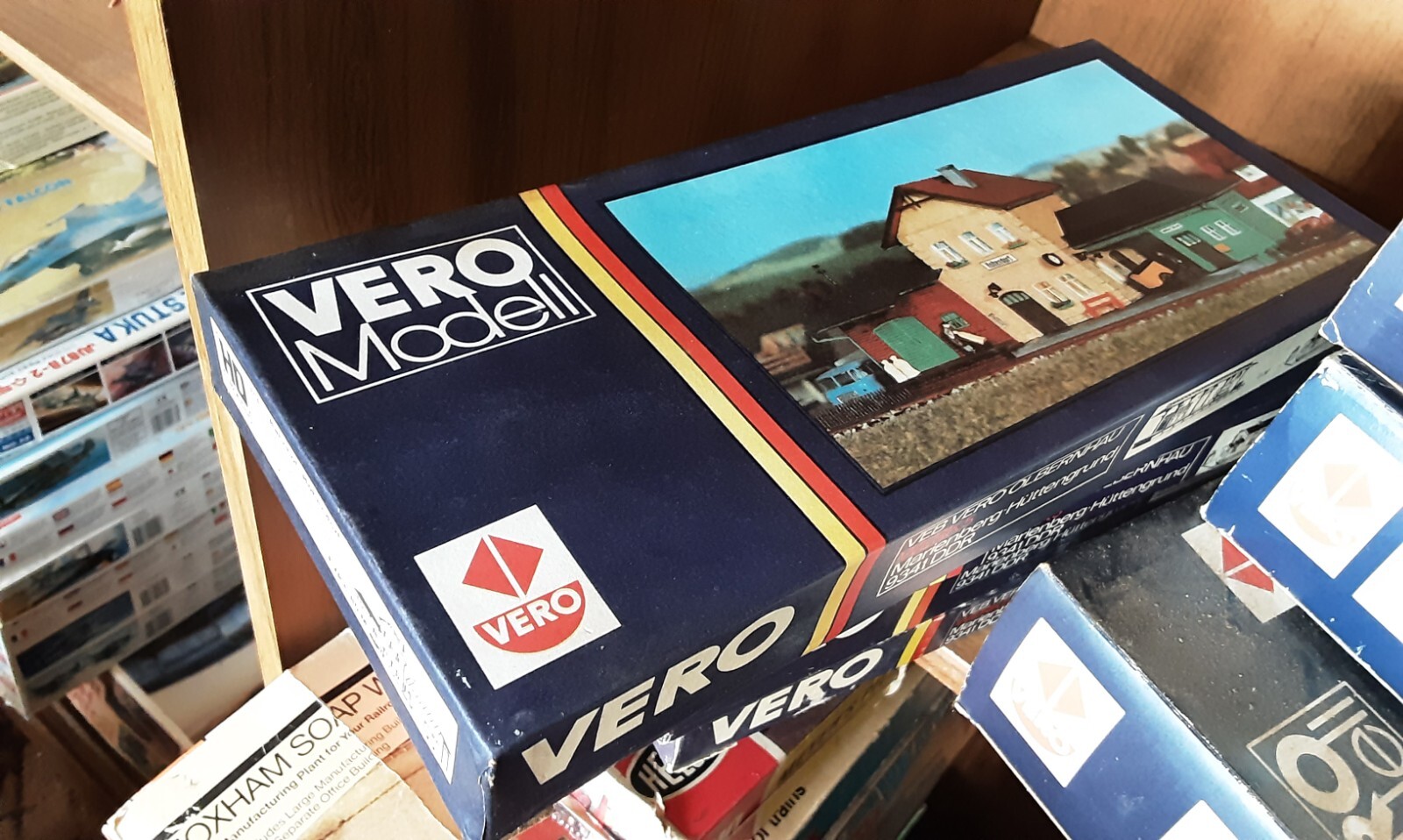 Vintage Vero Modell GDR East German Model Building Kits for HO Trains ...