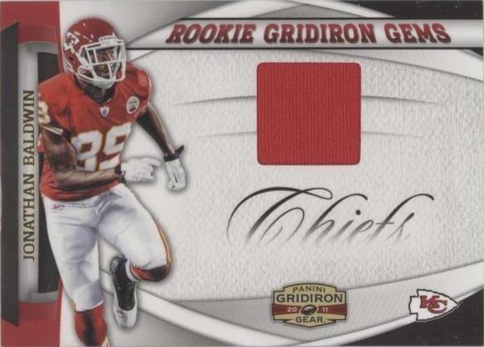 2011 Panini Gridiron Gear - Rookie Gridiron Gems Jonathan Baldwin #19 / ...