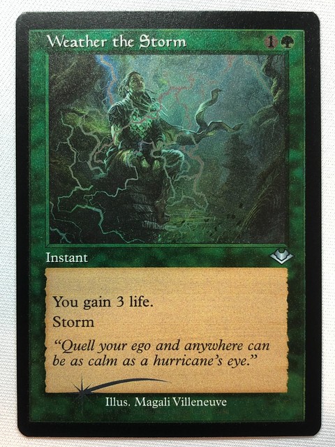 MTG Weather the Storm Modern Horizons 24/40 Regular Uncommon for sale ...