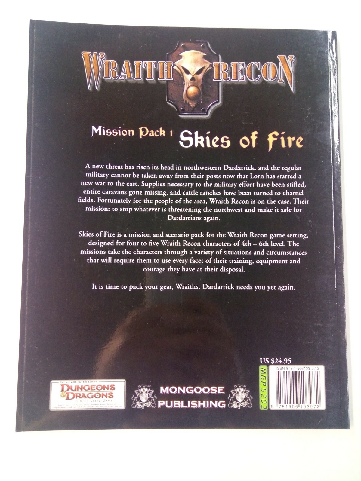 Wraith Recon Mission Pack 1 Skies Of Fire MGP 6177 | eBay