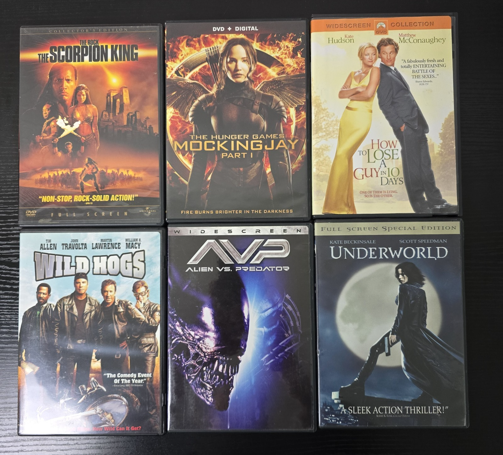 Bulk Lot of 36 DVD Movies -Random Mix Good Condition-See Titles in ...