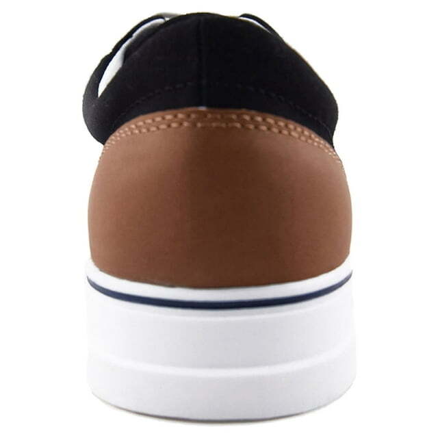 Chaps Men's Pick Memory Foam Casual Canvas Lace-up Fashion Sneakers ...