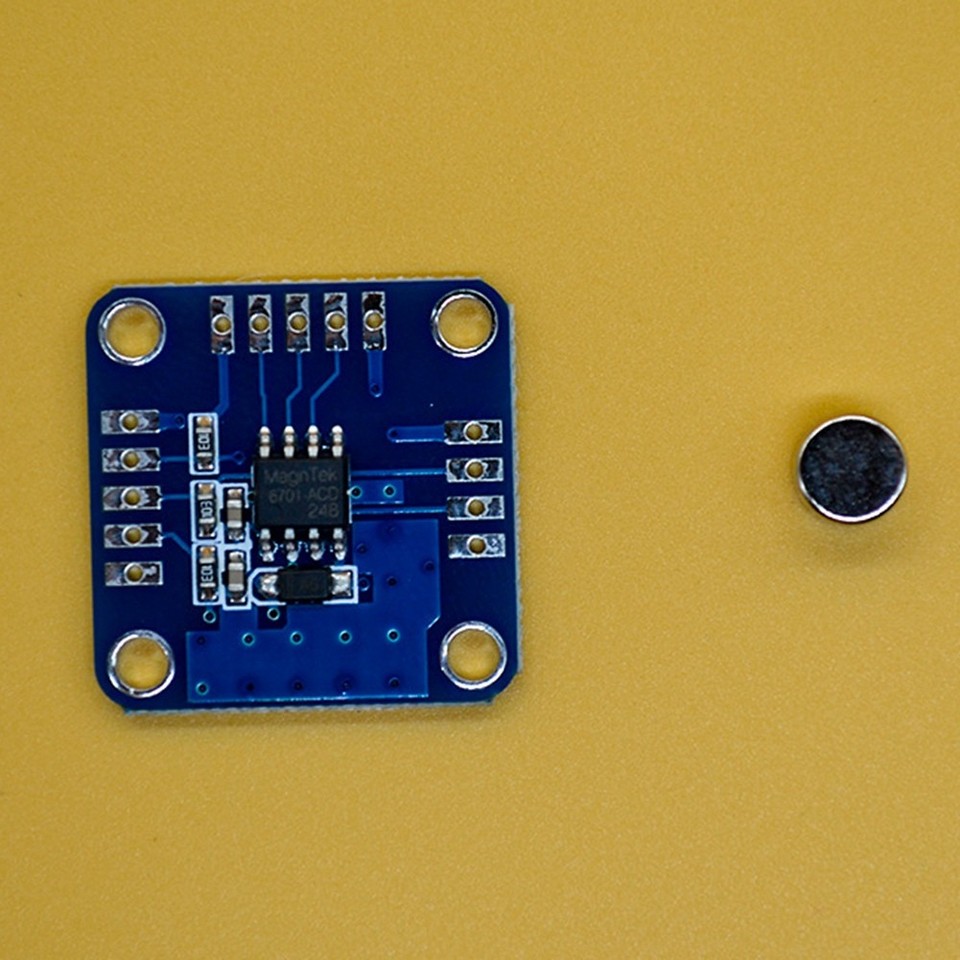 MT6701 Magnetic Encoder Magnetic Induction Angle Measurement Sensor ...