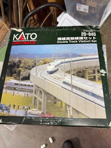 KATO UNITRACK 20-840 N GAUGE DOUBLE TRACK VIADUCT SET | eBay