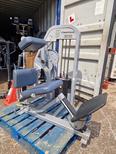 Nautilus Nitro Back Extension Machine Commercial Gym Equipment | eBay UK