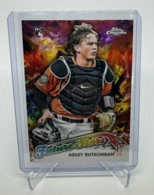 2023 Topps Chrome Adley Rutschman Future Stars Rookie Card Baltimore ...
