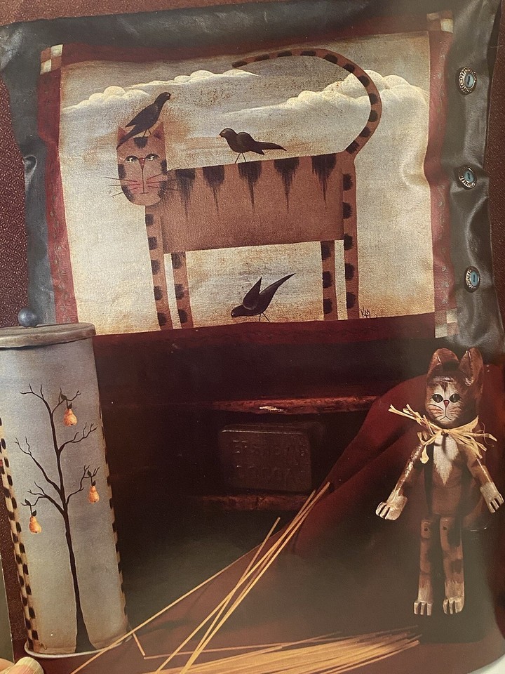 Cats Fiddlestix Just for Kicks Decorative Painting Jeri Francis Kim ...