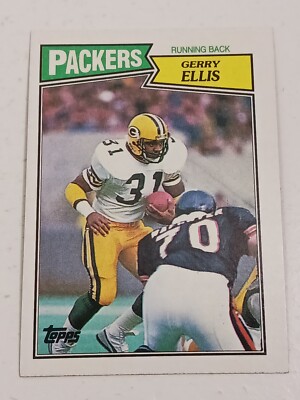 Gerry Ellis Green Bay Packers 1987 Topps Card #353 | eBay