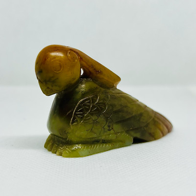 AUTHENTIC Chinese Jade Phoenix Bird Old Antique Handcrafted Statue | eBay