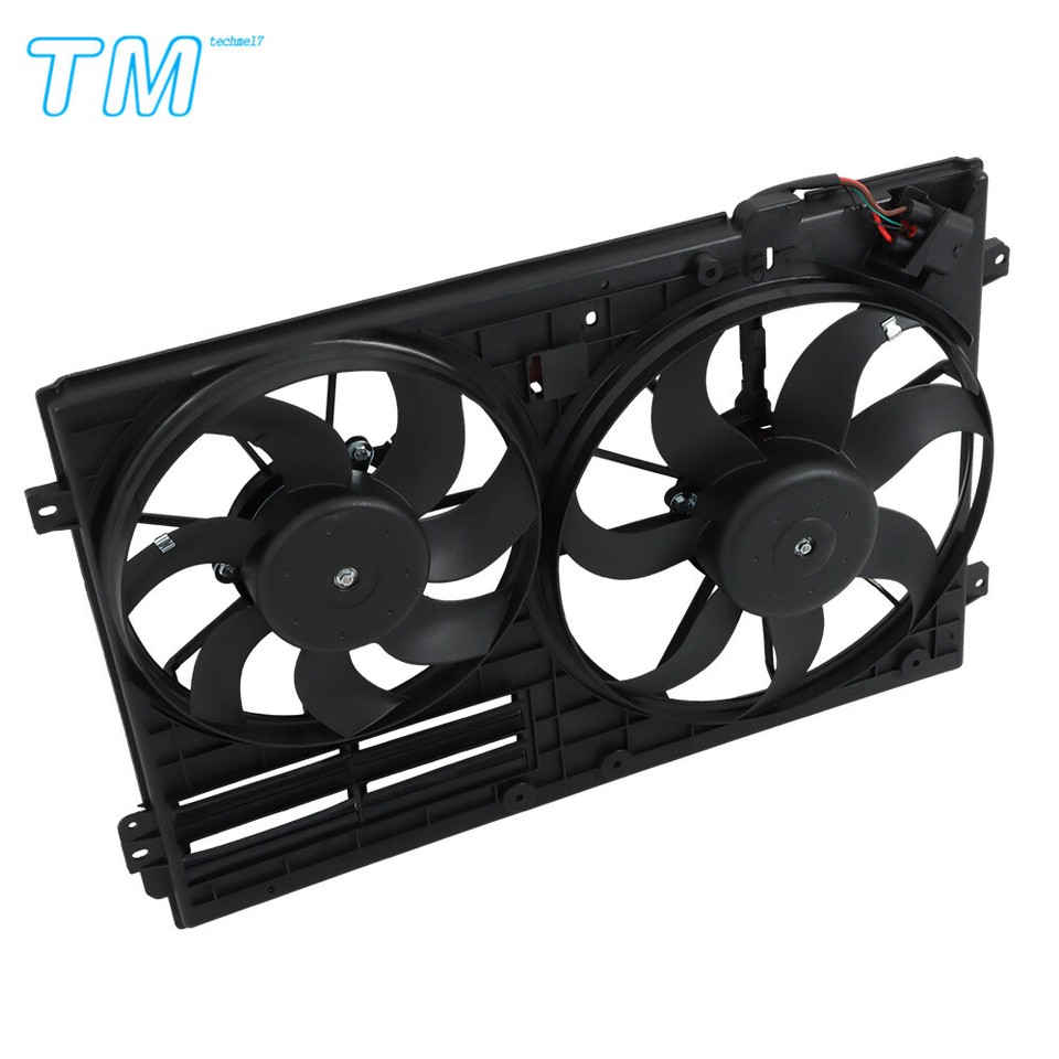 For Volkswagen Jetta 2005-2016 Passat Radiator 2006-2018 Cooling Dual ...