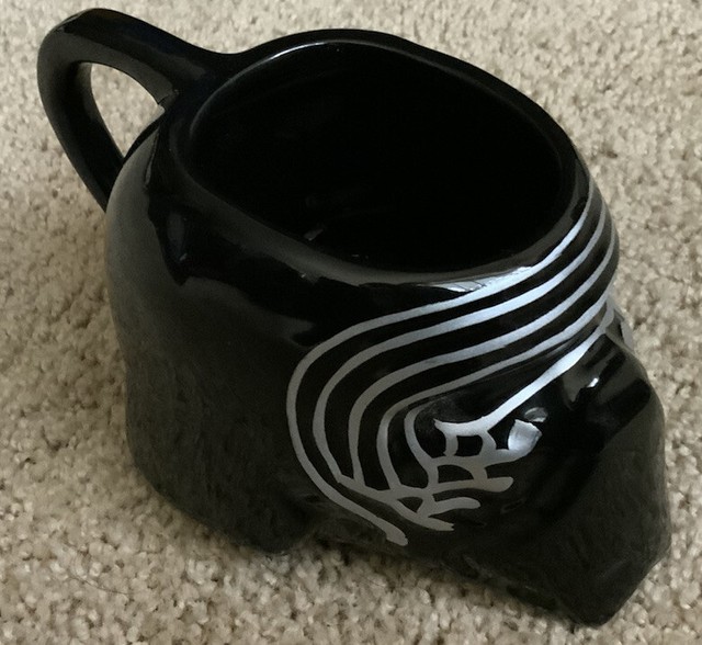 Star Wars Kylo Ren Sculpted Ceramic Coffee Mug Collectible for sale ...
