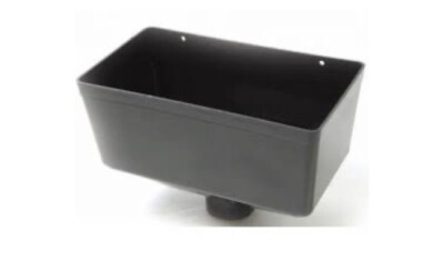 Joblot 5 X Polypipe Hopper Head 68mm Black Rainwater Fittings RR140B ...