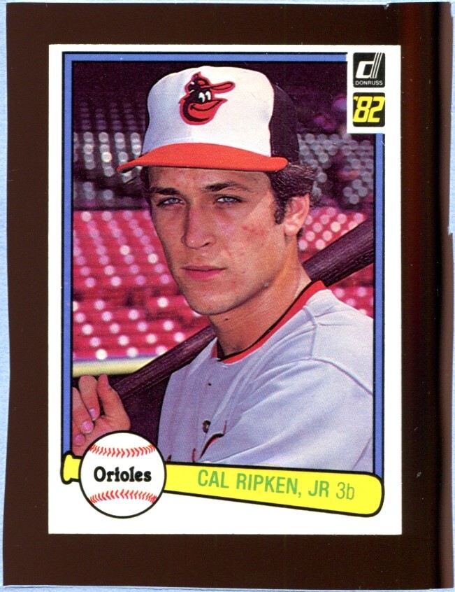 1982 Donruss Cal Ripken Jr. #405 Rookie RC | eBay