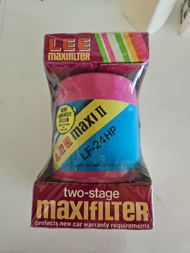 Vintage Lee Maxi filter Two-stage Maxifilter LF-24 HP Oil Filter New ...