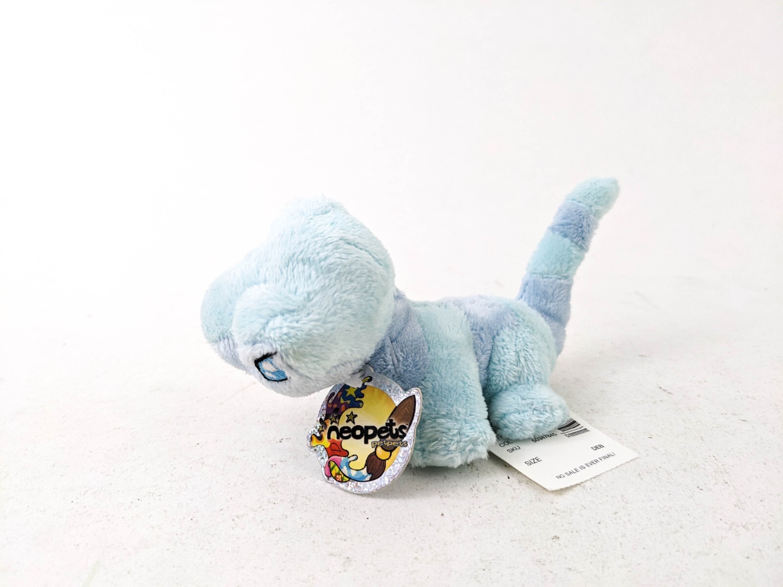 Neopets 2004 Snap Creative Snowickle Mini Stuffed Animal Beanbag Plush ...
