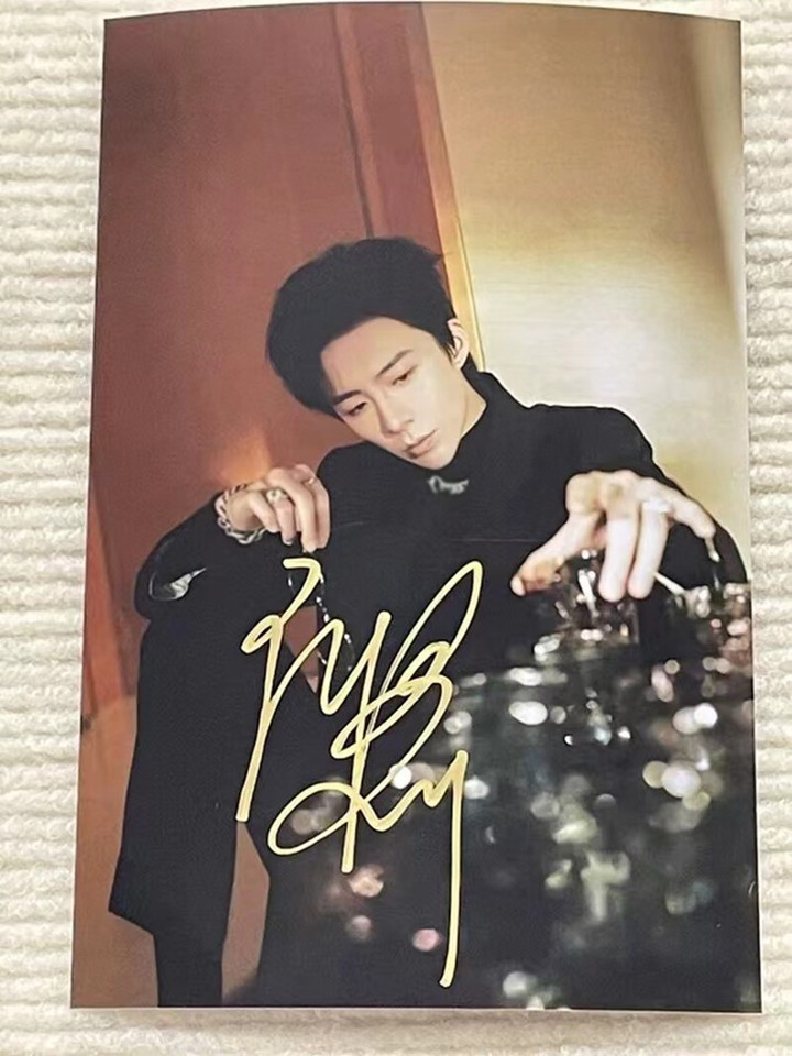 2023 Liu Yuning Signed Autographed Photo Autograph 6" | eBay